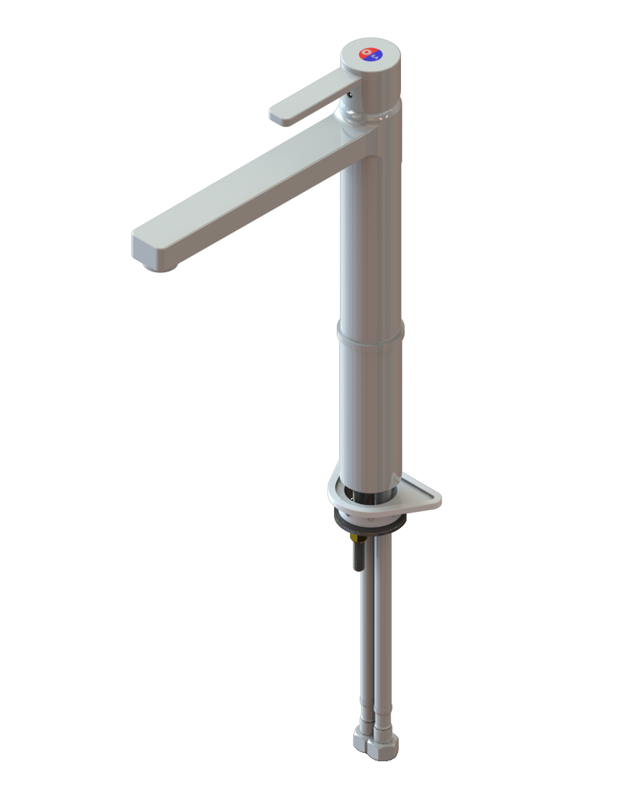 One Hole Mixing Tap for Water with Swivel Spout and Single Lever - ILA GmbH